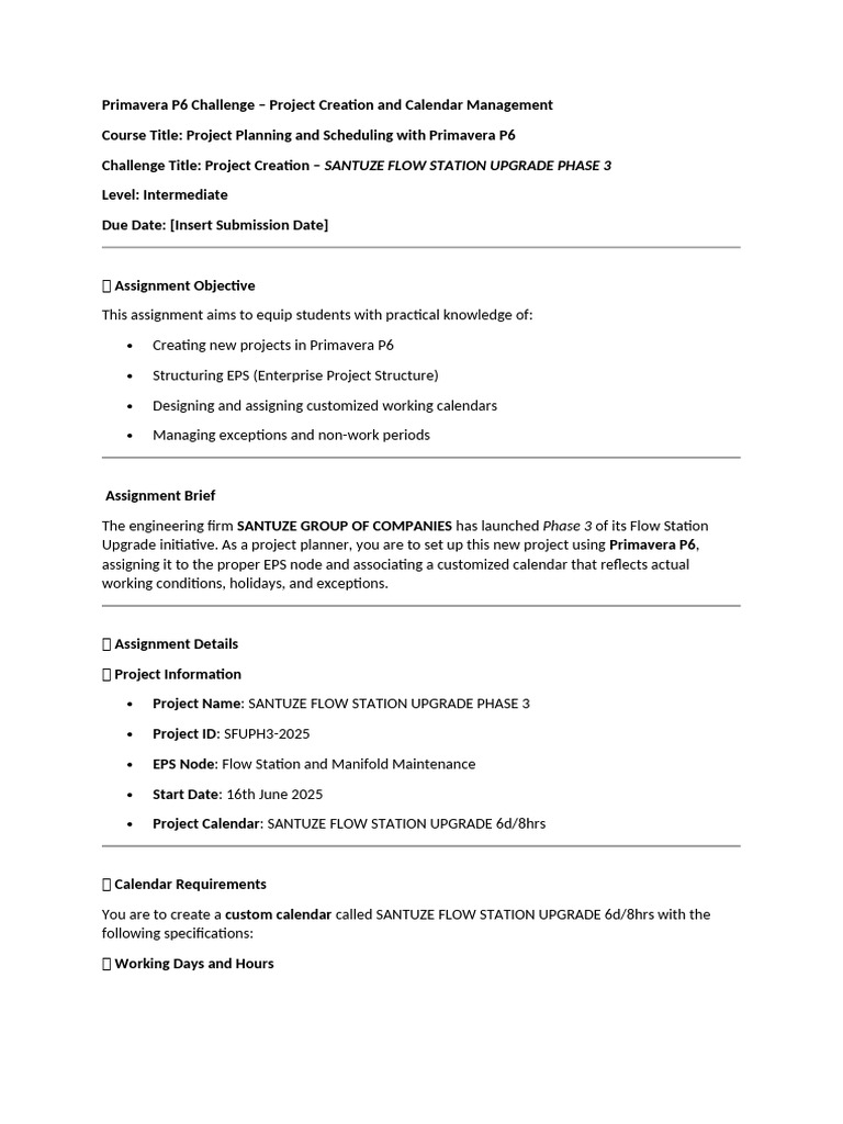 Santuze Challenge 2 | PDF