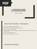 Bienvenido Lumbera: A Literary Legacy | PDF | Philippines