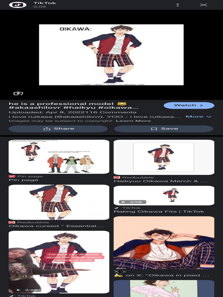 Oikawa Official Art Ugly Outfit - Google Search | PDF