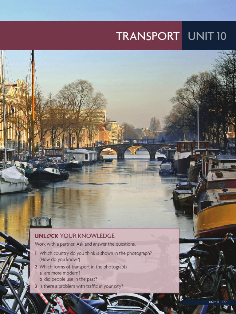 Lesson 29 Unit 10 Transport A Discussion About Transport For London | PDF