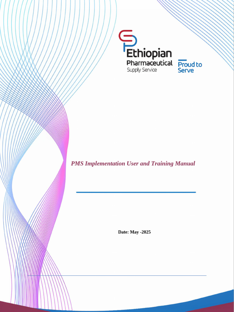 EPSS PMS User and Training Manual | PDF | Performance Indicator | Login