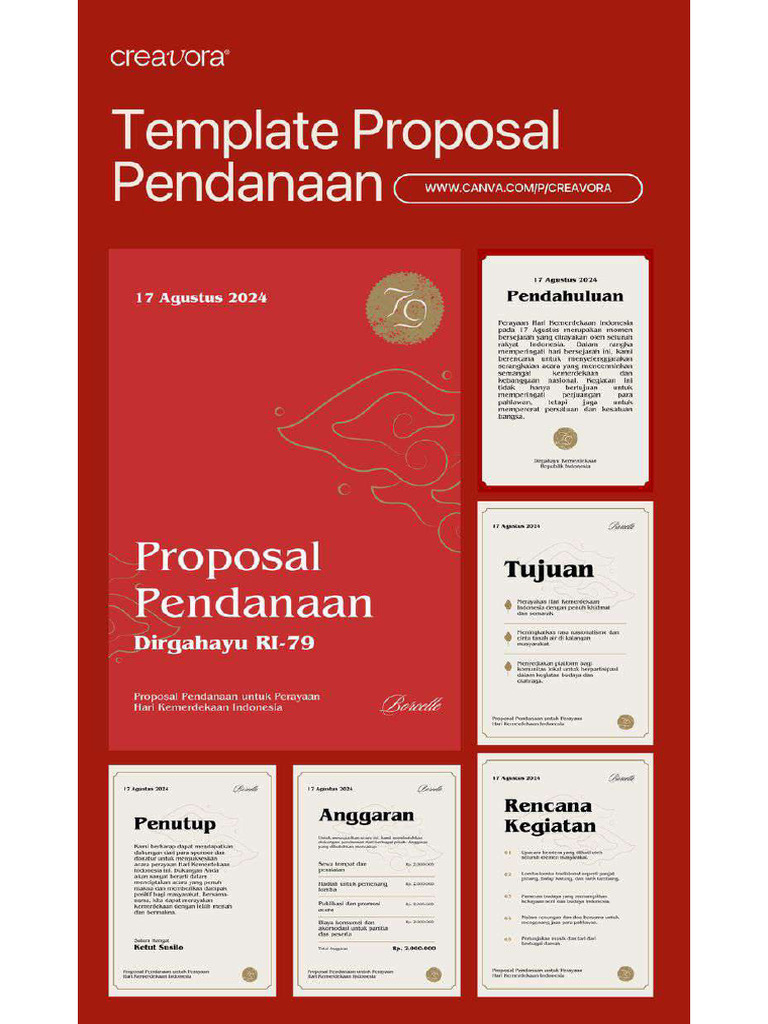 Contoh Surat Proposal 17 Agustus Mendatang | PDF