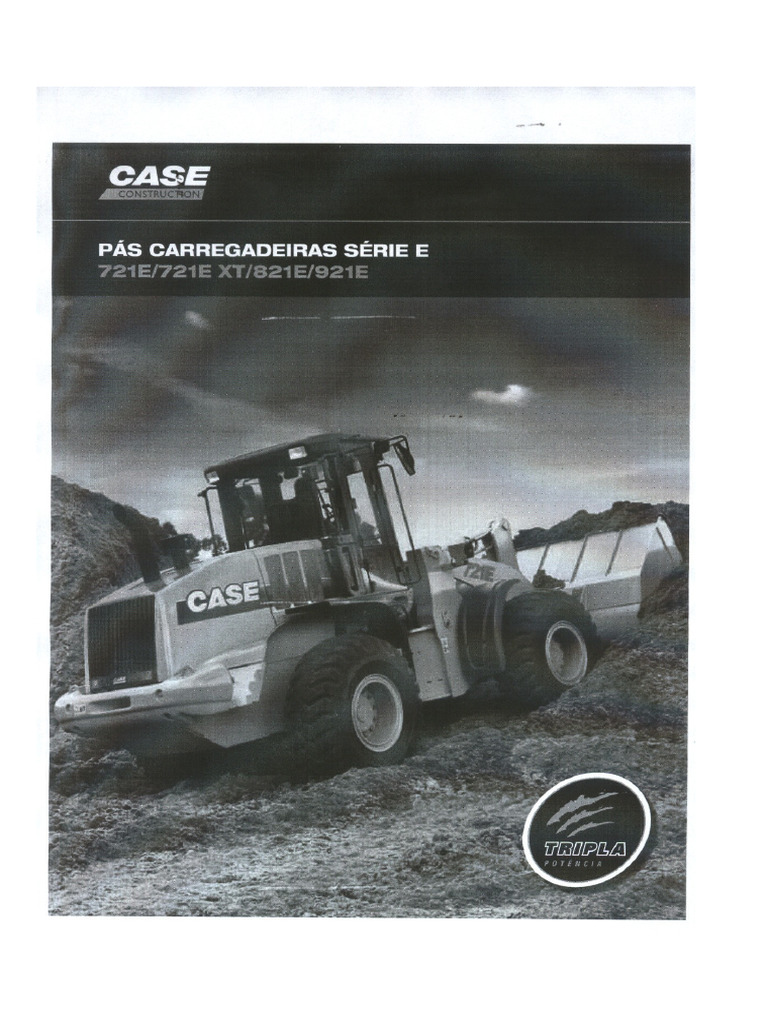 Case 821e Pá Carregadeira | PDF