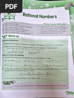 NCERT Class8 Rational Numbers Worksheet | PDF