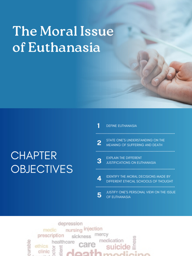The Moral Issue On Euthanasia | PDF | Death | Suffering