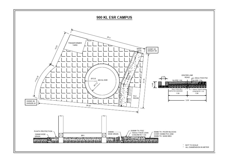 900 KL Esr Campus-Model | PDF | Building Materials | Concrete