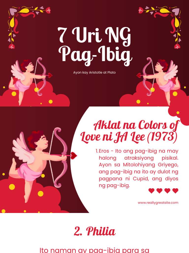 7 Uri NG Pag Ibig | PDF