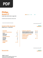 Philips Incisive CT Pro Specifications | PDF | Ct Scan