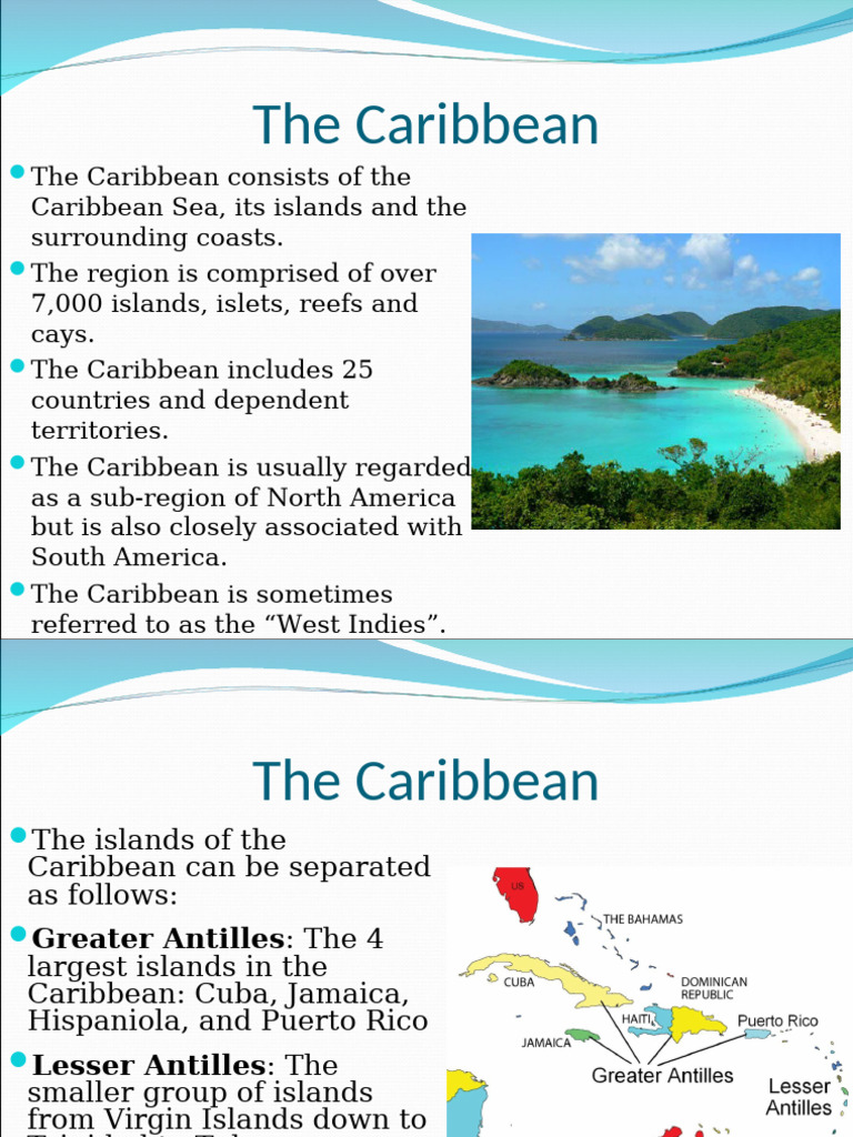 Lect. 1.4 The Caribbean | PDF | Caribbean | Meteorology