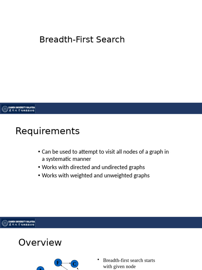 13 B Breadth First Search | PDF | Vertex (Graph Theory) | Combinatorics