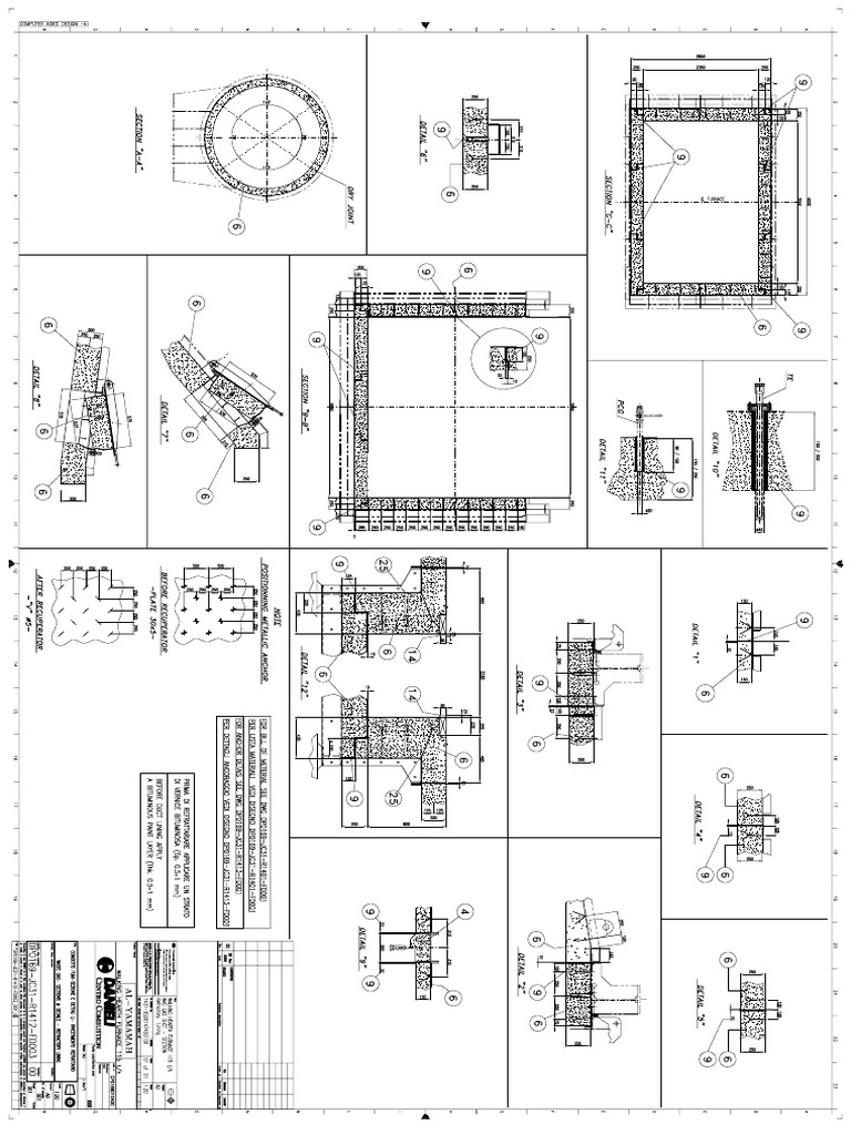 Waste Gas Duct Sections & Details - Refractory Lining | PDF