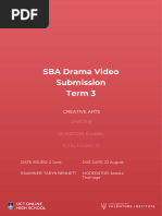 Grade 5 2025 Creative Arts Term 3 | PDF | Learning | Cognition