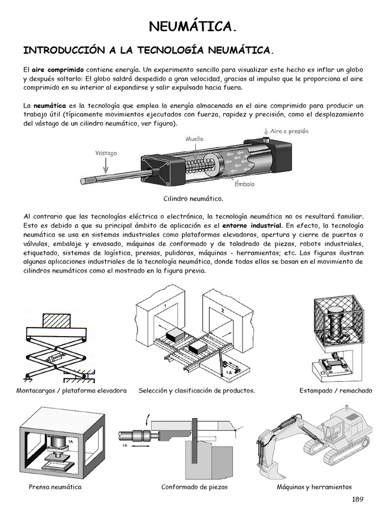 5 NEUMÁTICA | PDF | Neumática | Presión