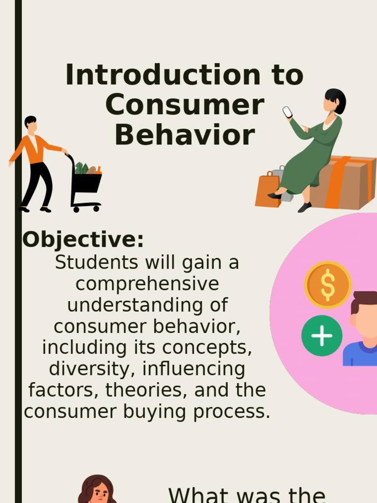 Introduction to Consumer Behavior | PDF | Consumer Behaviour | Behavior