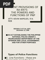 The Powers and Functions of The PNP | PDF | Social Science
