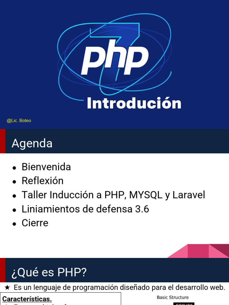 Introducción A PHP | PDF | Php | Mi sql