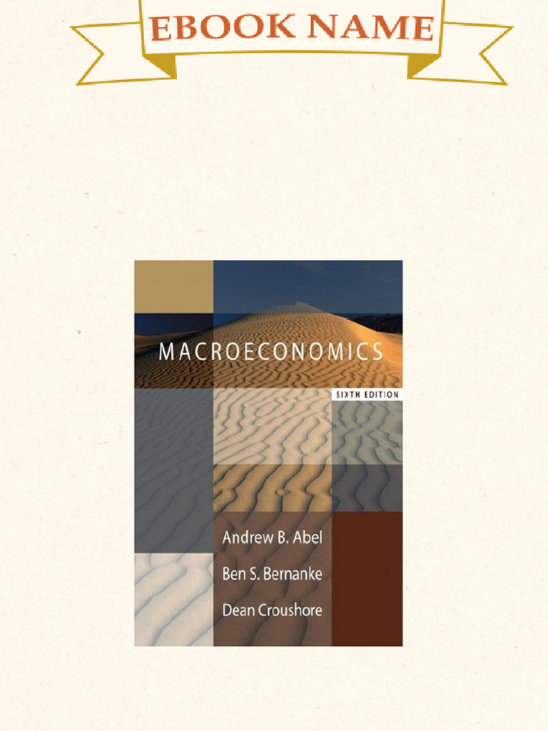 Macroeconomics 6th Edition Andrew B. Abel PDF Download | PDF | Cost Of ...