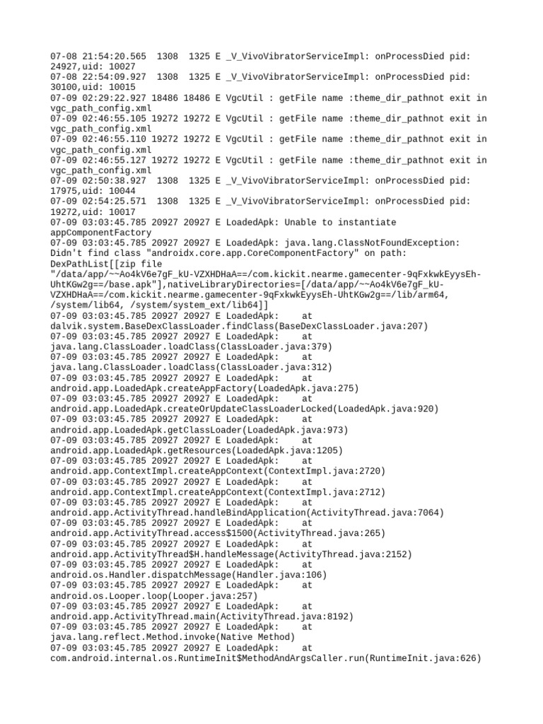 Log | PDF | Software Engineering | Computer Science