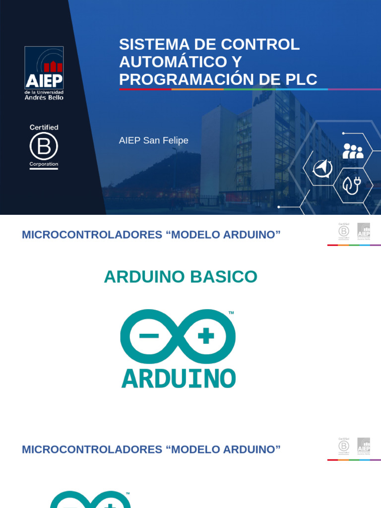 Sistema de Control Automático y Programación de PLC - Arduino | PDF ...
