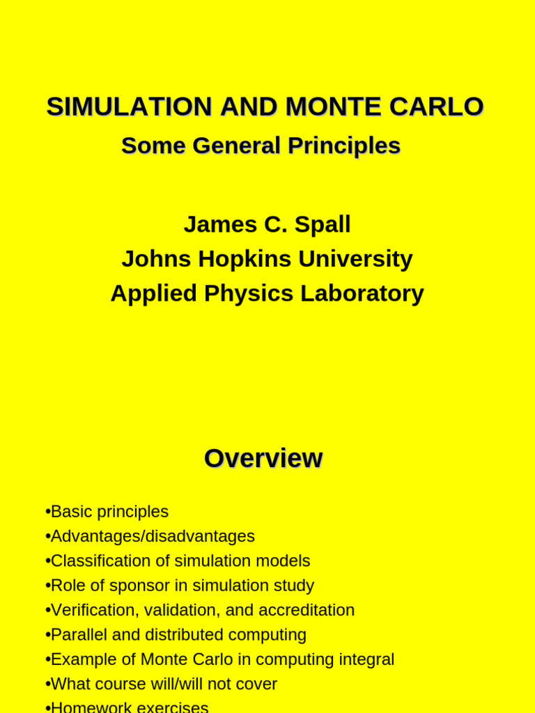 SMC Intro | PDF | Simulation | Monte Carlo Method