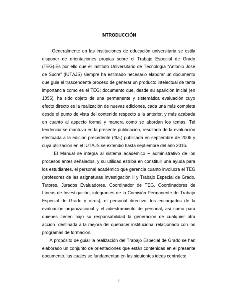 Resumen Del Manual de TEG | PDF | Experimentar | Diseño
