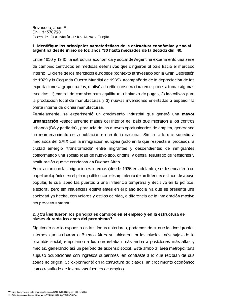 Bevacqua | PDF | Salario | Mobilidad social