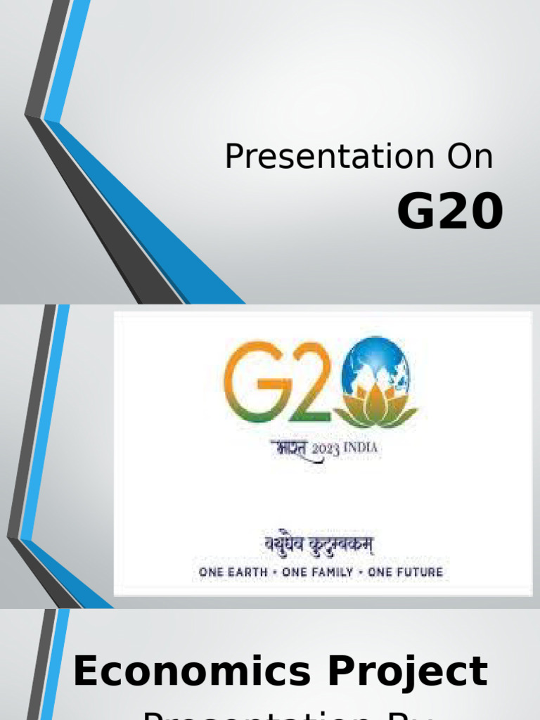 Presentation On G20 Chuttu 1 | PDF