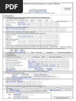 PAN Card Application and Correction Form | PDF | Applications Of ...