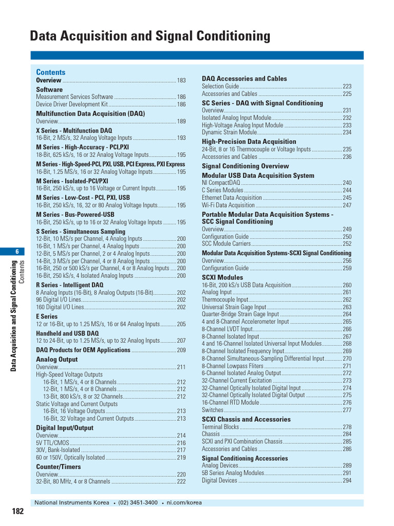 Data Acquisition System Overview | PDF | Data Acquisition | Microsoft ...