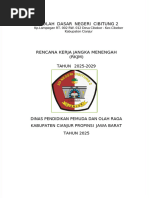 Program Kerja Kepala Sekolah SD 2025 | PDF