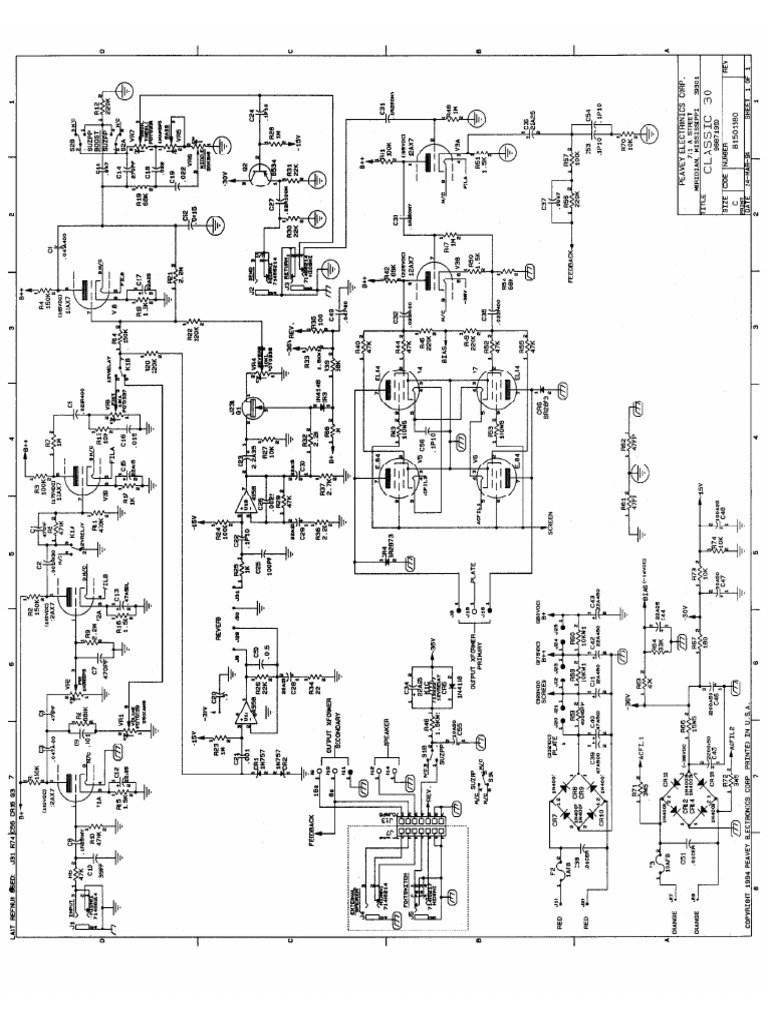 Classic 30 Schematic | PDF