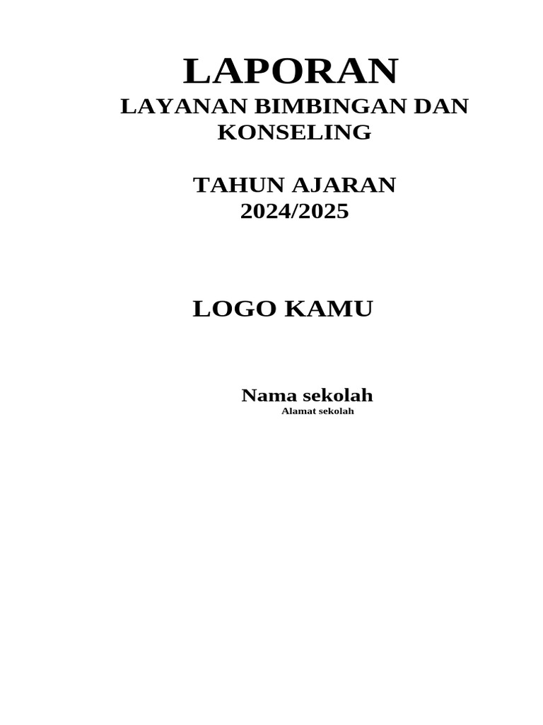 Laporan BK | PDF