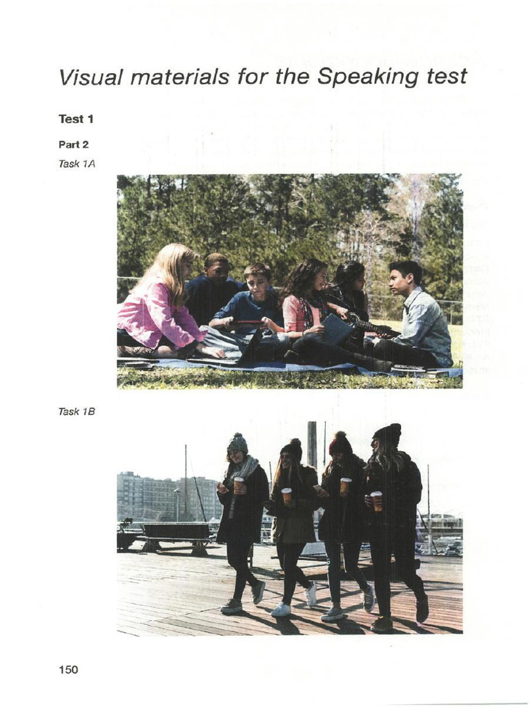 Visual Material For Speaking b1 | PDF