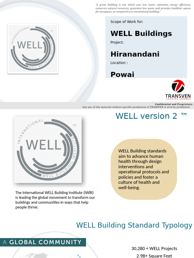 WELL Building Standards | PDF | Ventilation (Architecture)