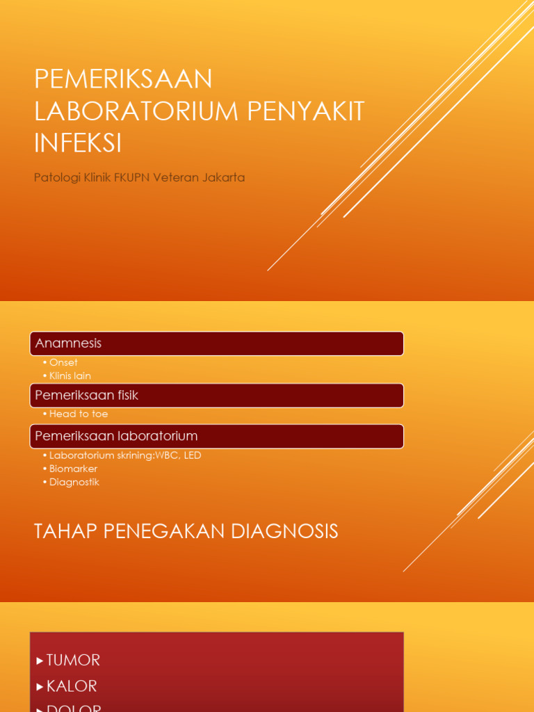 Pemeriksaan Laboratorium Penyakit Infeksi | PDF
