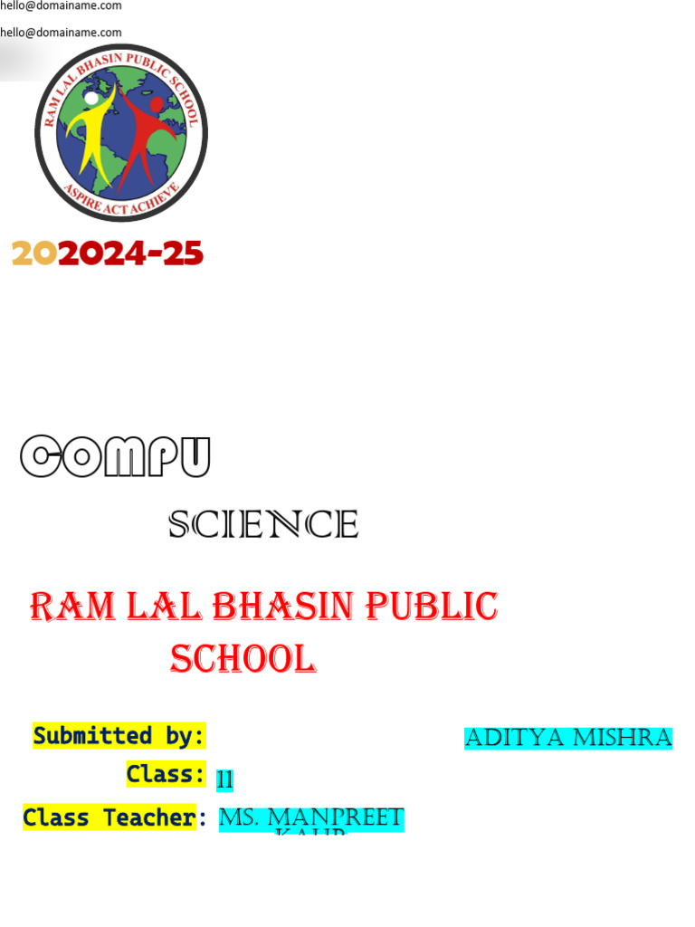 Computer Front Page 2 | PDF