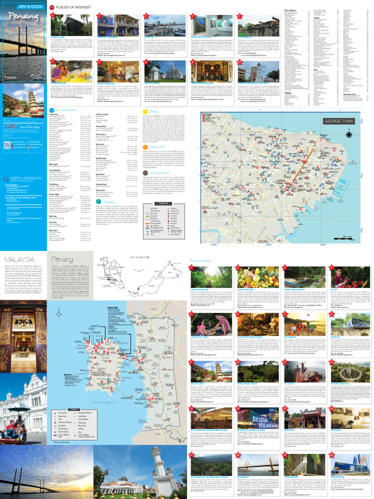 Penang Map & Guide | PDF