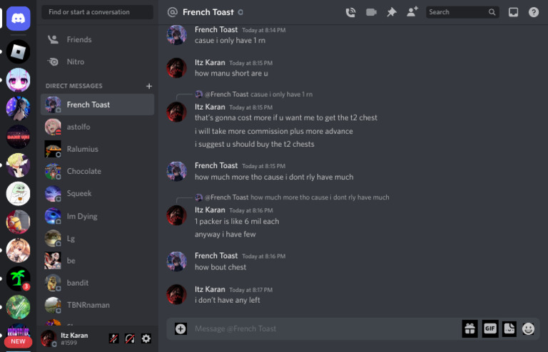 Discord @french Toast | PDF