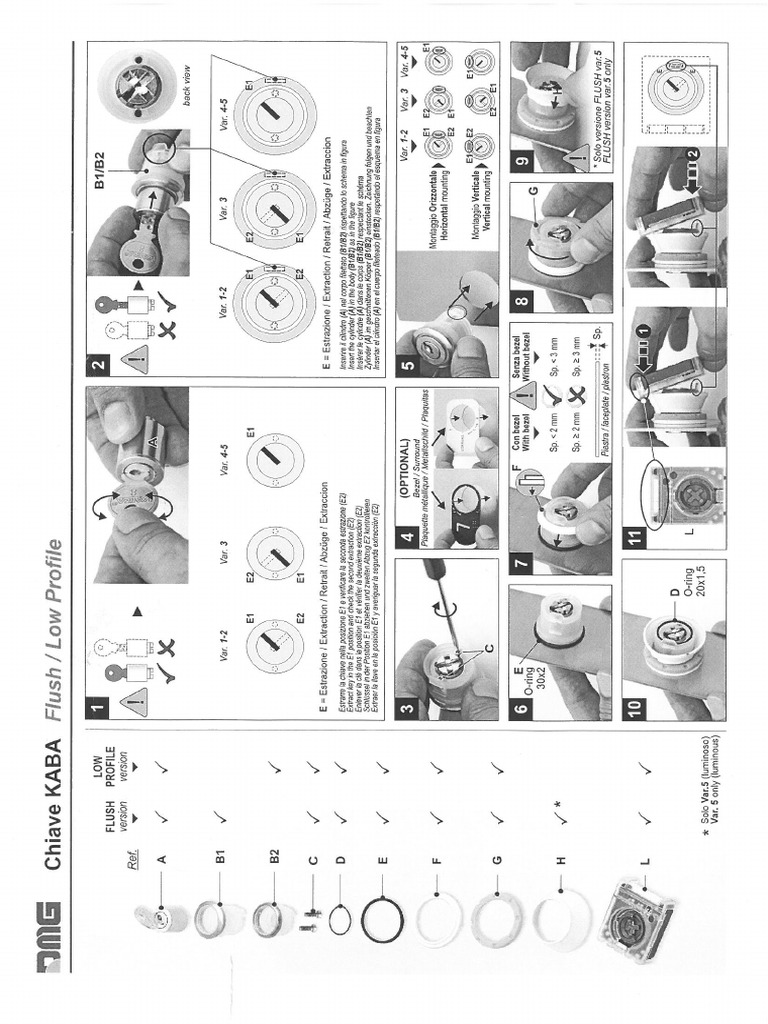 Istruzioni KABA | PDF