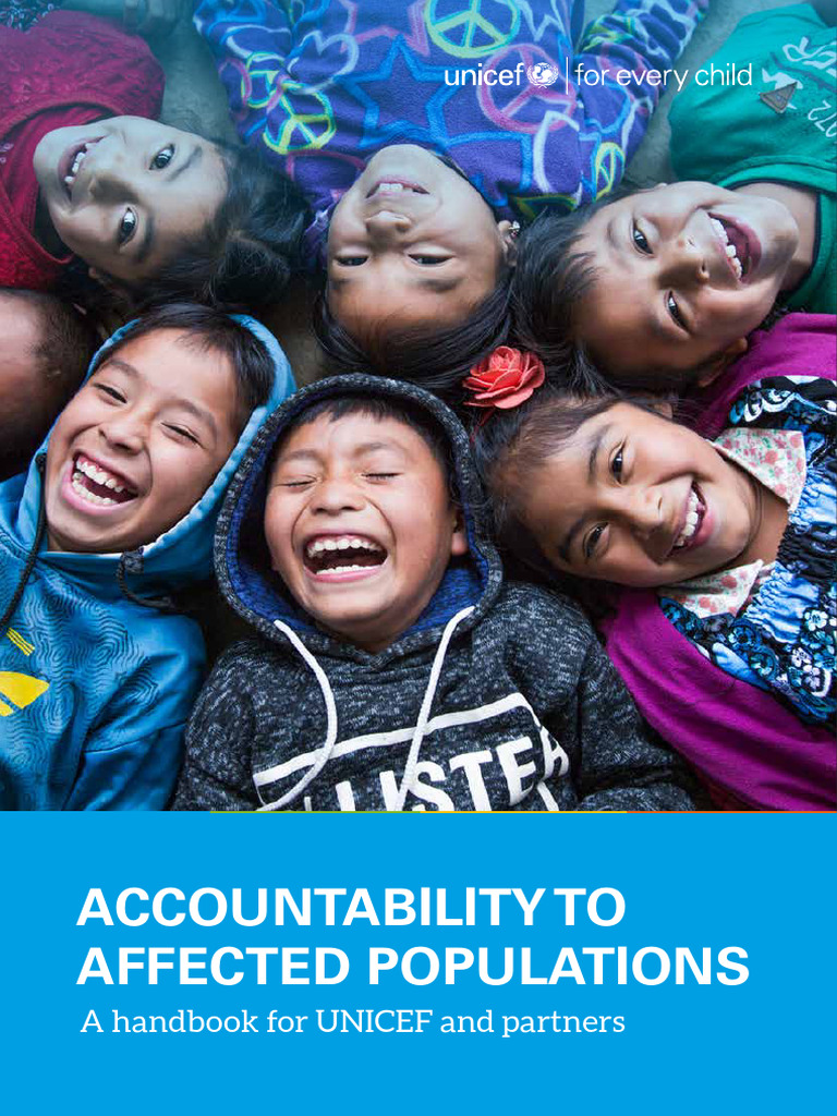 UNICEF AAP Handbook for Partners | PDF