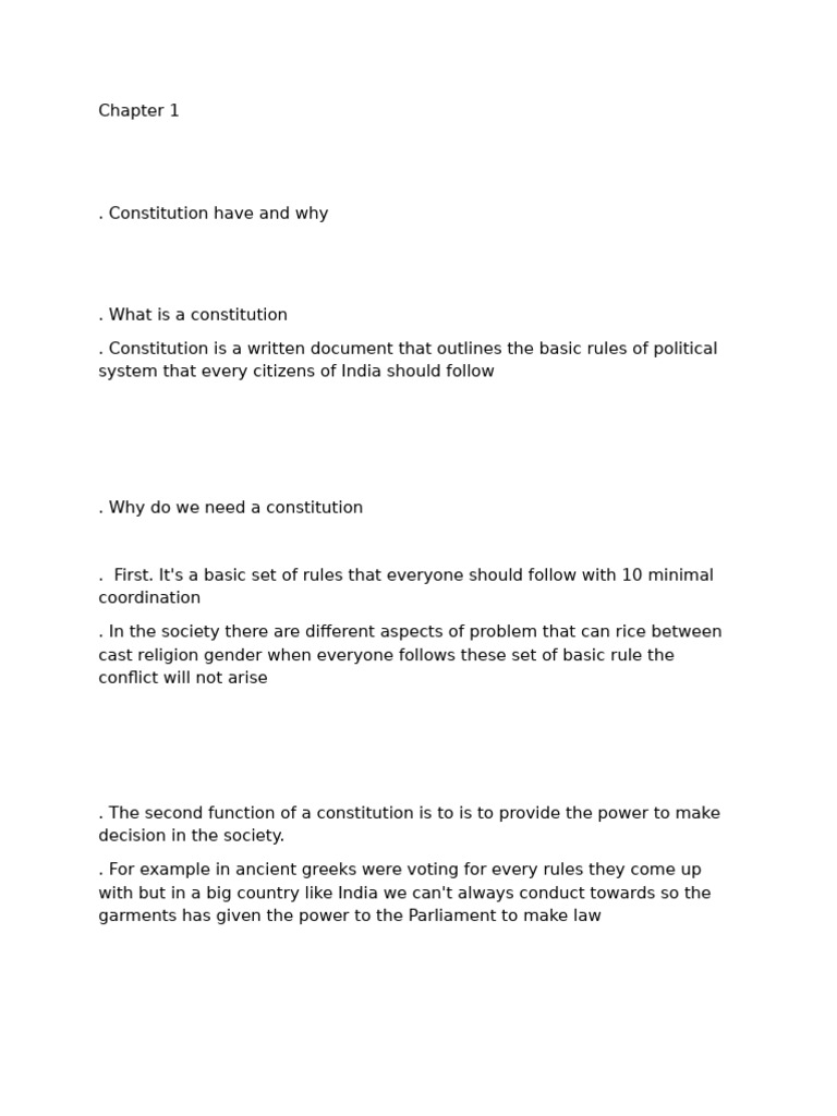 Understanding India's Constitution Functions | PDF | Constitution ...