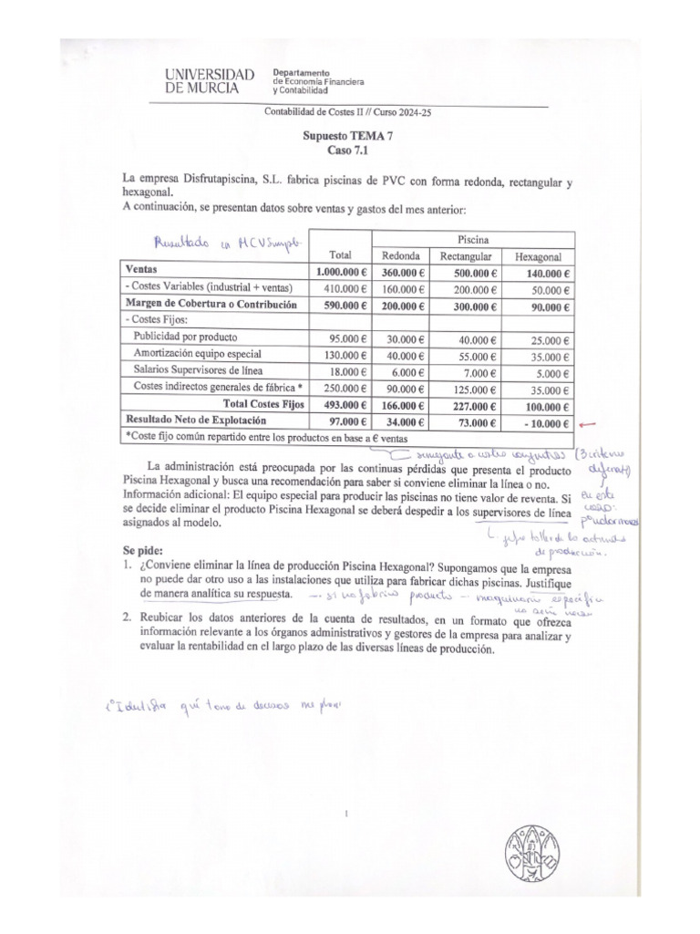 Resolución de Ejercicio de Contabilidad | PDF