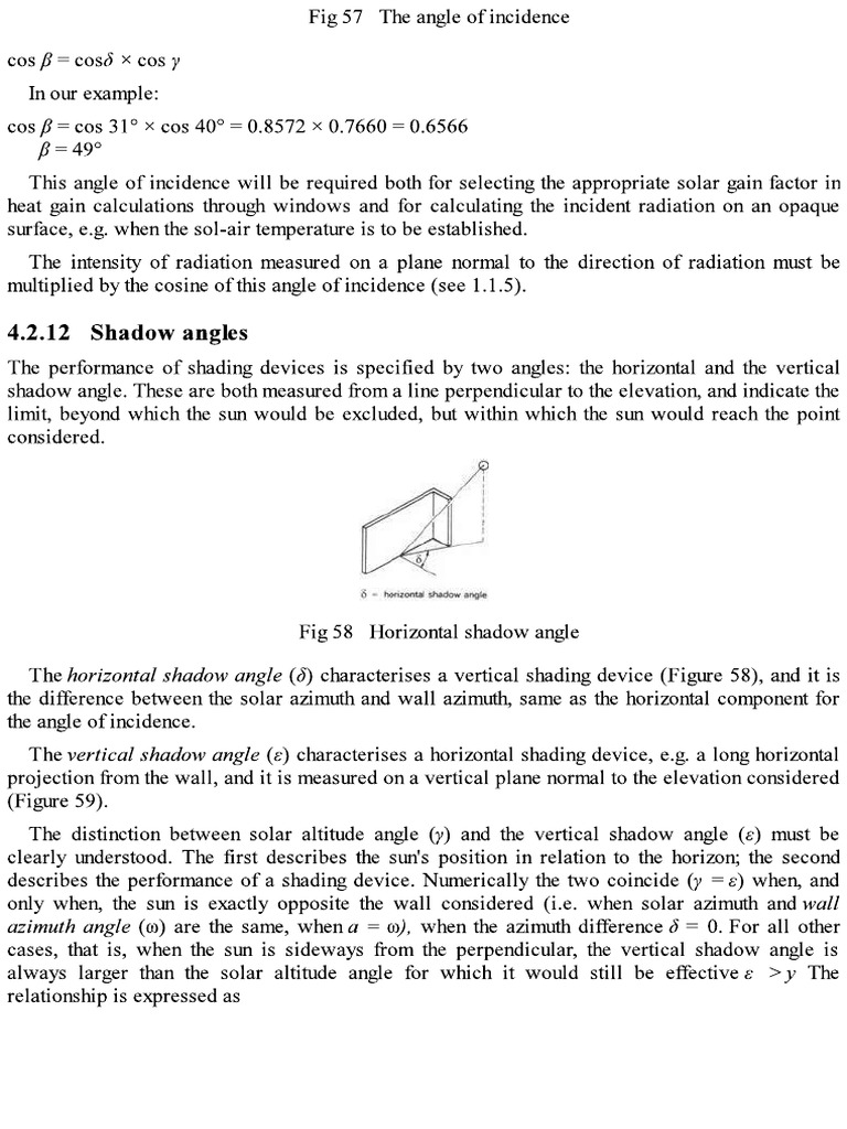 M4-10.4 Shadow Protractor | PDF