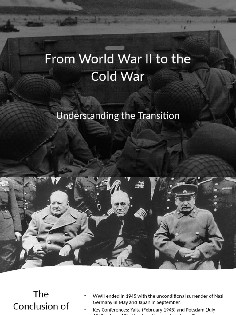 Conclusion of the Cold War Overview | PDF