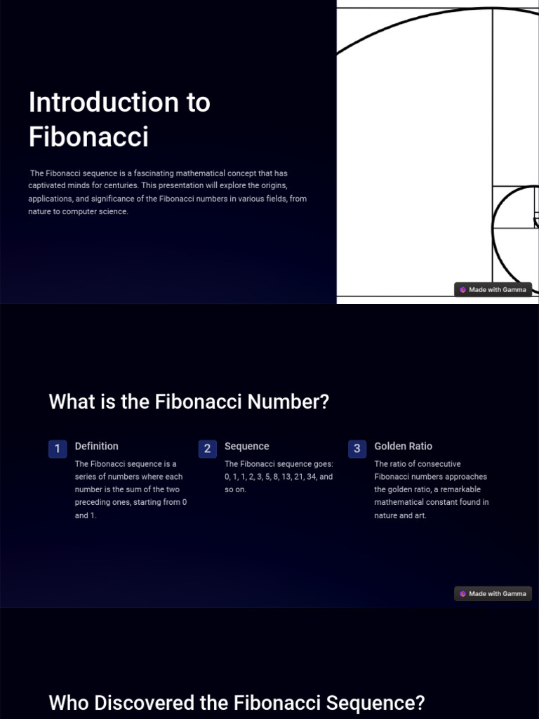 Introduction To Fibonacci | PDF | Sequence | Technical Analysis