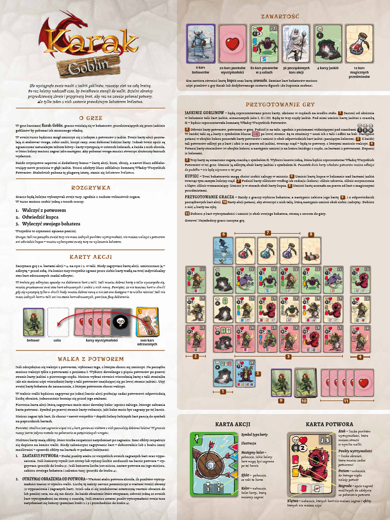 Instrukcja Obslugi ALBI Karak Goblin 89170 | PDF