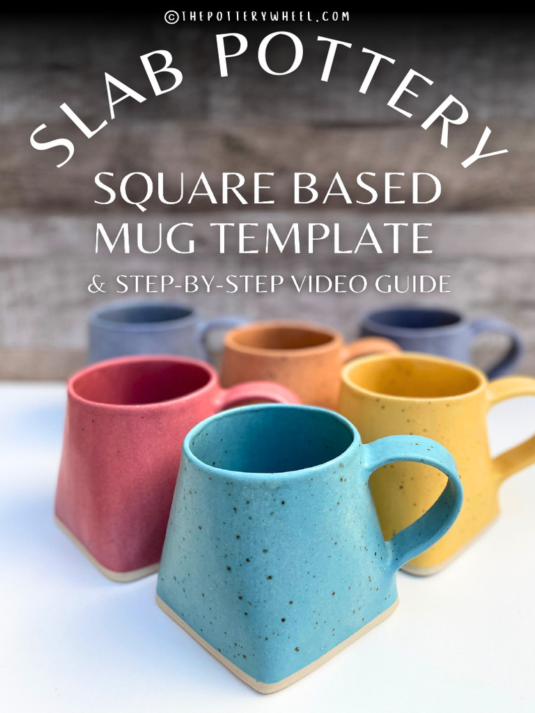 Free Slab Mug Template & Instructions | PDF
