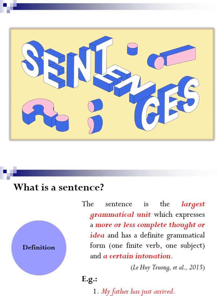 Sentences - Punctuation Marks.4S | PDF | Adverb | Clause