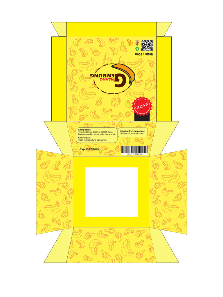 Packaging Pisang Gembung | PDF