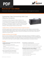 Ruckus Icx 8200 Switch Data Sheet | PDF | Network Switch ...